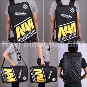 Jual Tas Gaming Backpack Barracuda Natus Vincere Black | Shopee Indonesia