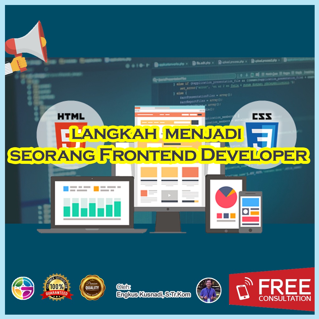Jual Tips dan Trik menjadi frontend web developer | Shopee Indonesia