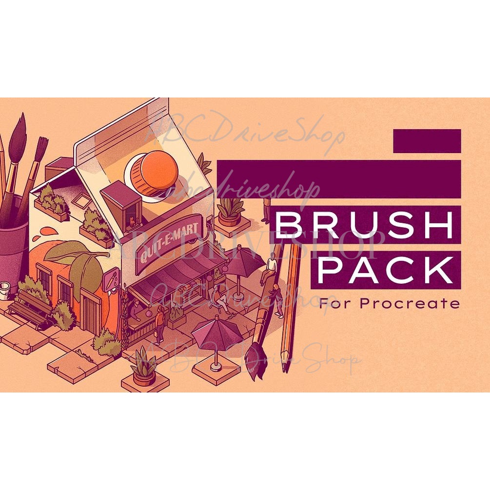 Jual Procreate Brush - The Plastic Brush Pack | Shopee Indonesia