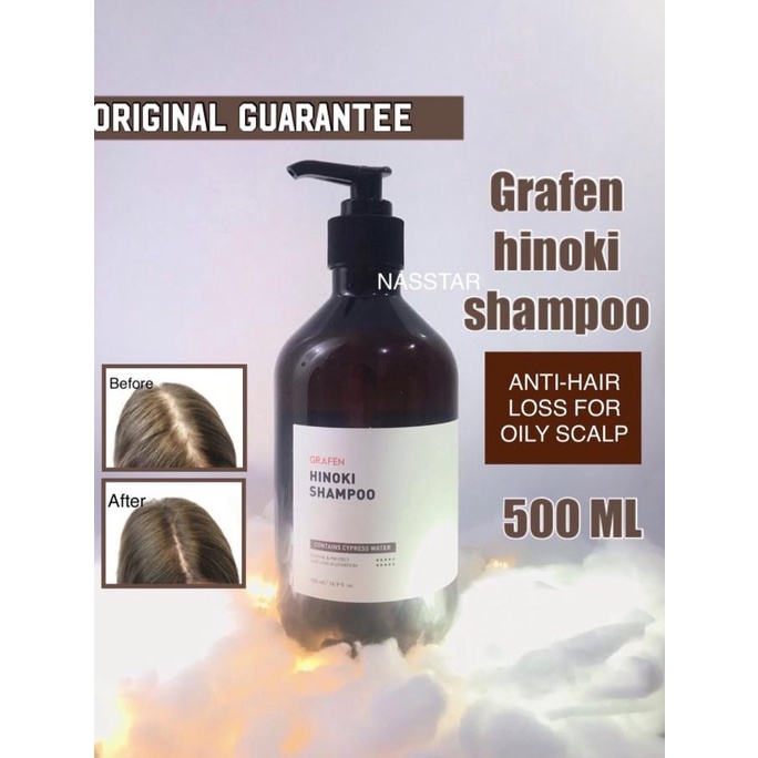 Jual Grafen hinoki shampoo 500 ml | Shopee Indonesia