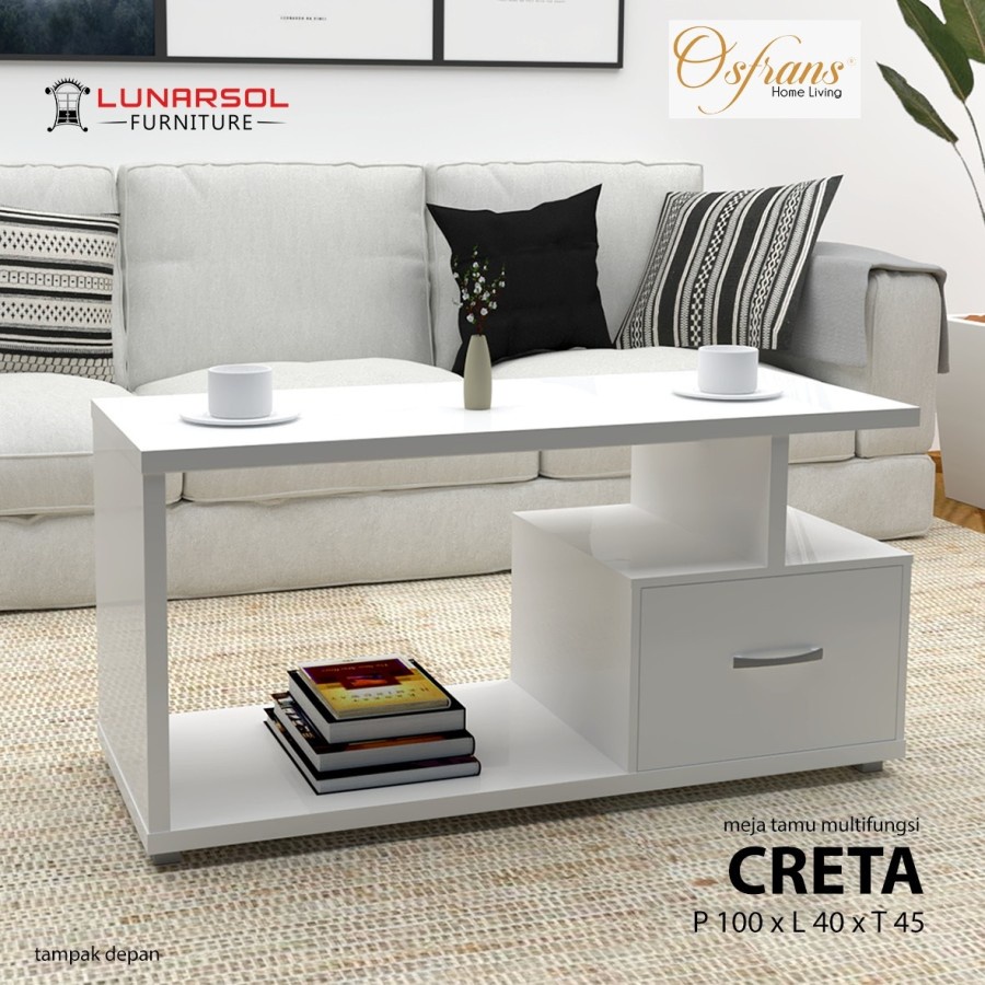 Jual Coffee Table Meja Ruang Tamu Multifungsi Minimalis Modern - JNE ...