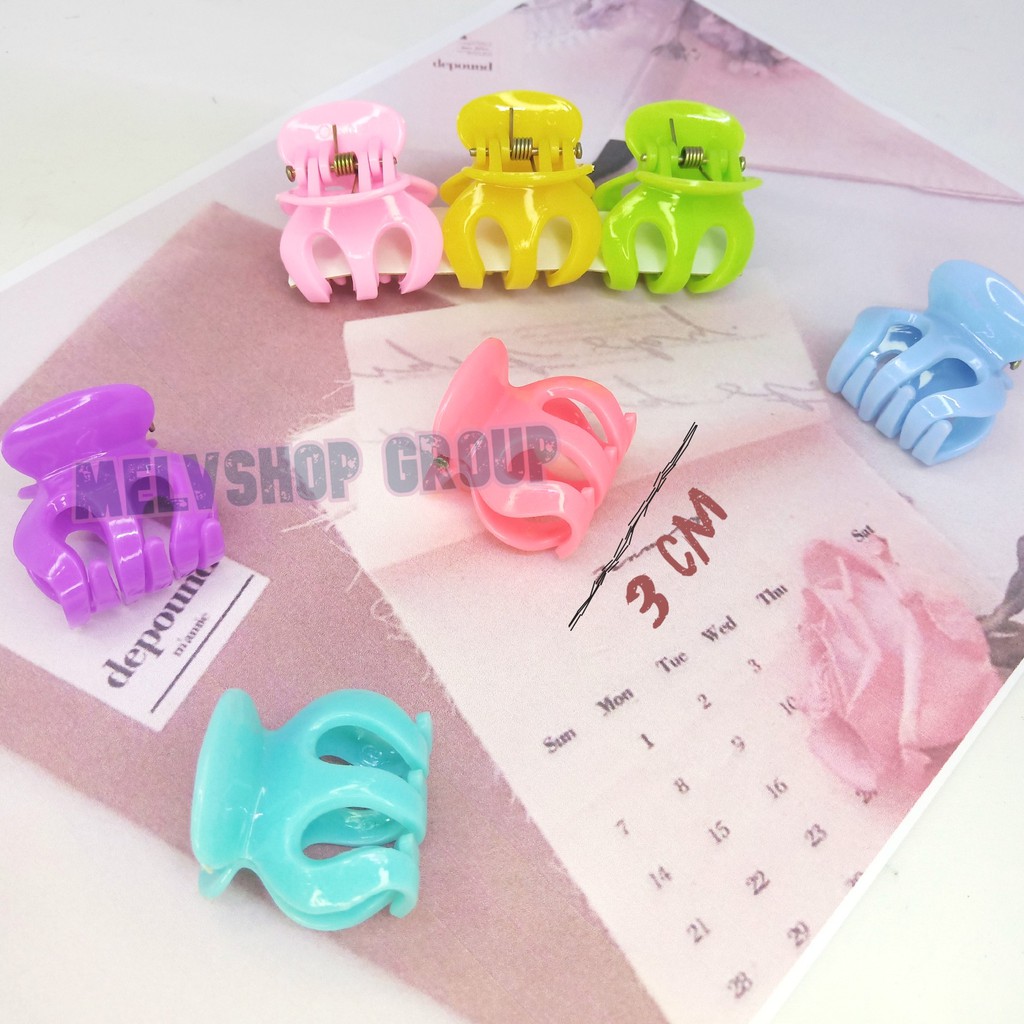 Jual JEDAI 3CM JEPIT RAMBUT / JEDAI KECIL / JEPITAN RAMBUT MINI / JEPIT ...