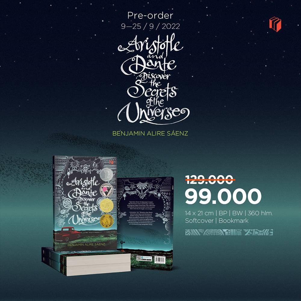 Jual Aristotle and Dante Discover the Secrets of The Universe - Bahasa ...