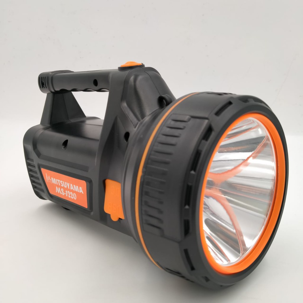 Jual Senter Tangan Genggam Strobo LED Jumbo 4 Fungsi Lithium Charge 30 ...