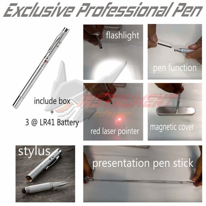Jual Pen Laser Senter Pointer Pen Presentation Pulpen Presentasi | Shopee Indonesia