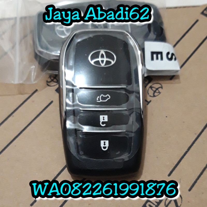 Jual Remot Kunci toyota all new fortuner VRZ 2016Up Smart Key Flip Key ...