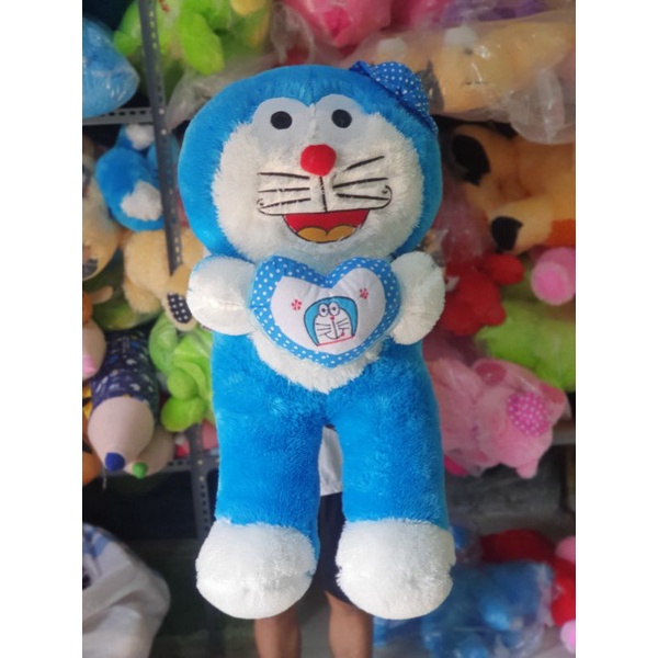 Jual BONEKA DORAEMON LOVE TOPI JUMBO 90CM | Shopee Indonesia