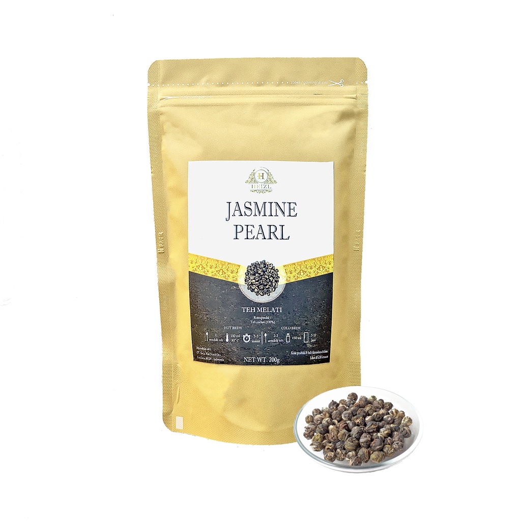 Jual HEIZL Jasmine Pearl Tea (Teh Hijau Aroma Bunga Jasmine / Melati ...