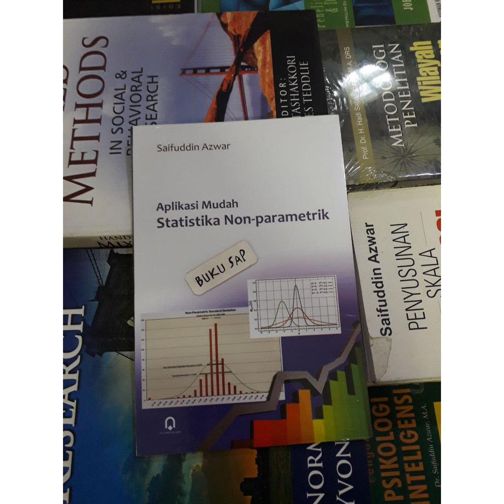 Jual Buku Aplikasi mudah statistika non parametrik - saifuddin azwar ORIGINAL | Shopee Indonesia