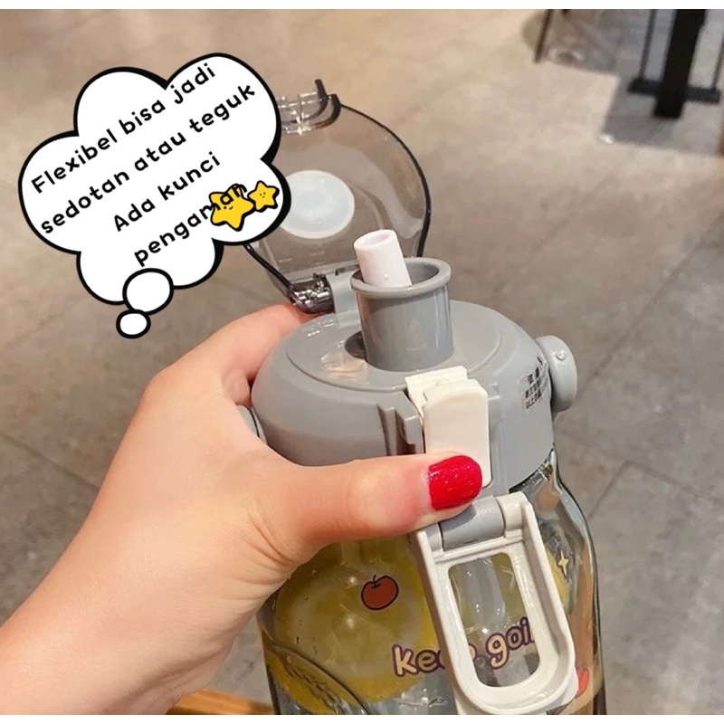 Jual DODGE Botol 1,5L 2L Jumbo Premium Transparant | Shopee Indonesia