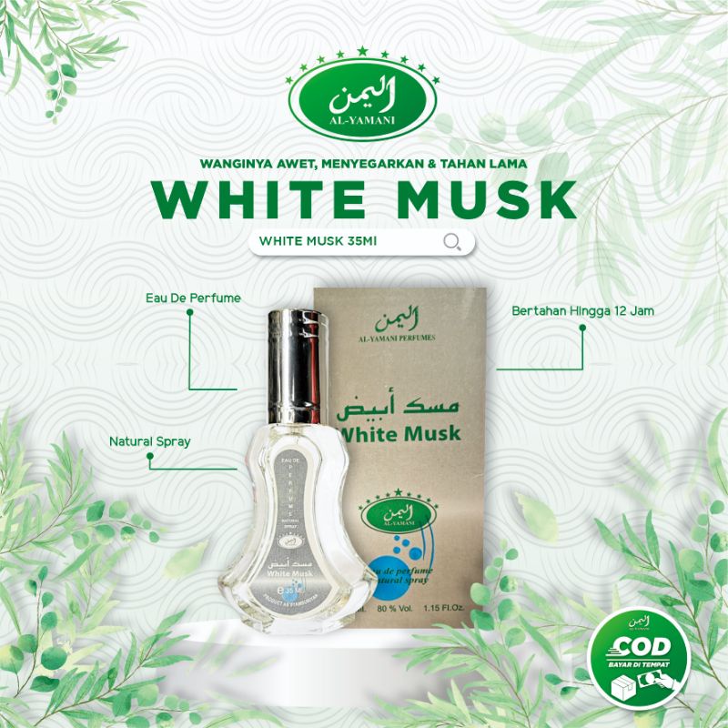 Jual WHITE MUSK Alyamani Perfume - Minyak Wangi/Parfum Arab Alyamani ...
