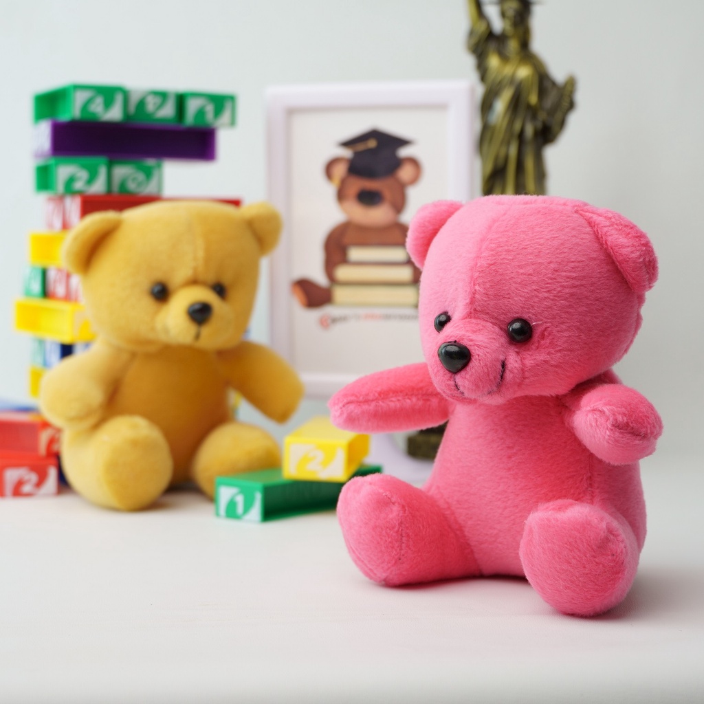 Jual boneka kecil / boneka 15 cm / boneka imut / teddy bear kecil ...