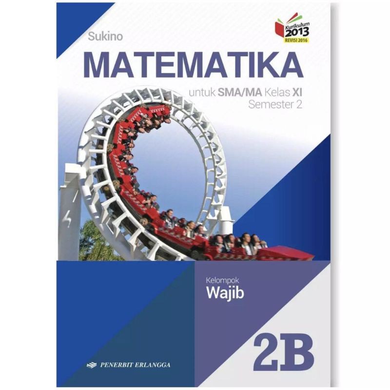Jual Matematika SMA Kelas 11/XI 2B Semester 2 Penerbit Erlangga ...