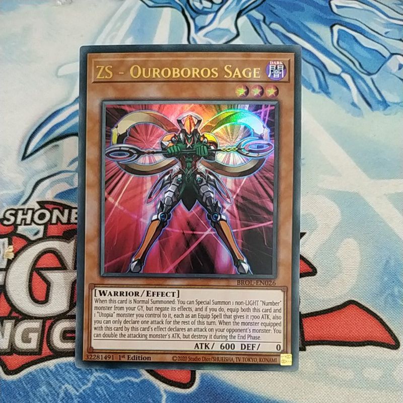 Jual yugioh zs ouroboros sage BROL original | Shopee Indonesia