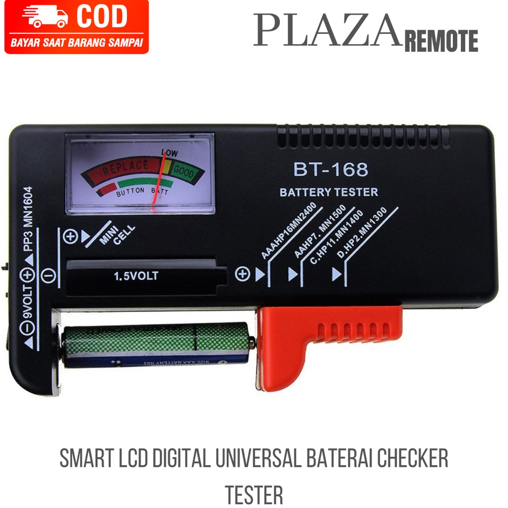 Jual Baterai Tester UNIVERSAL MULTIFUNGSI ANALOG ALAT CEK BATERAI ALAT ...