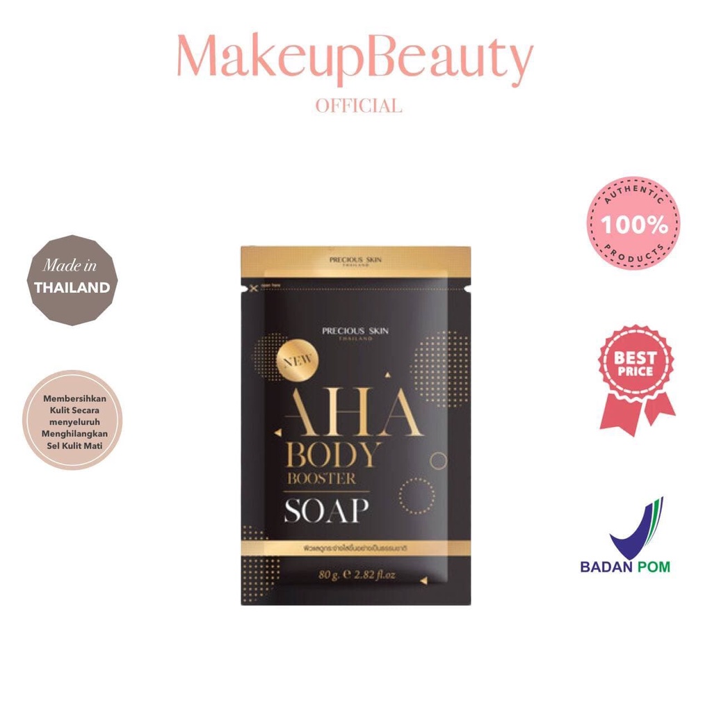 Jual PRECIOUS SKIN AHA Body Booster Soap 80g | Shopee Indonesia