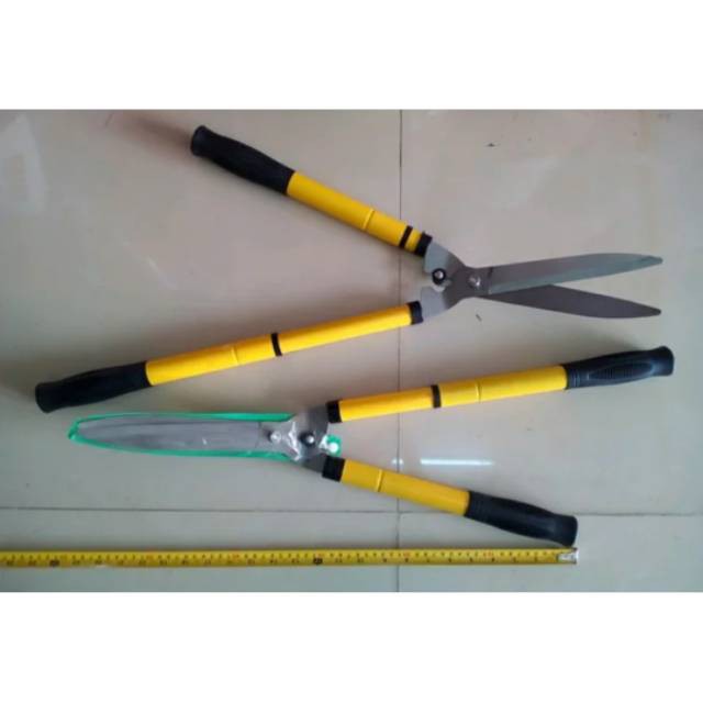 Jual Gunting rumput pagar ranting teleskopik body besi panjang pendek ...