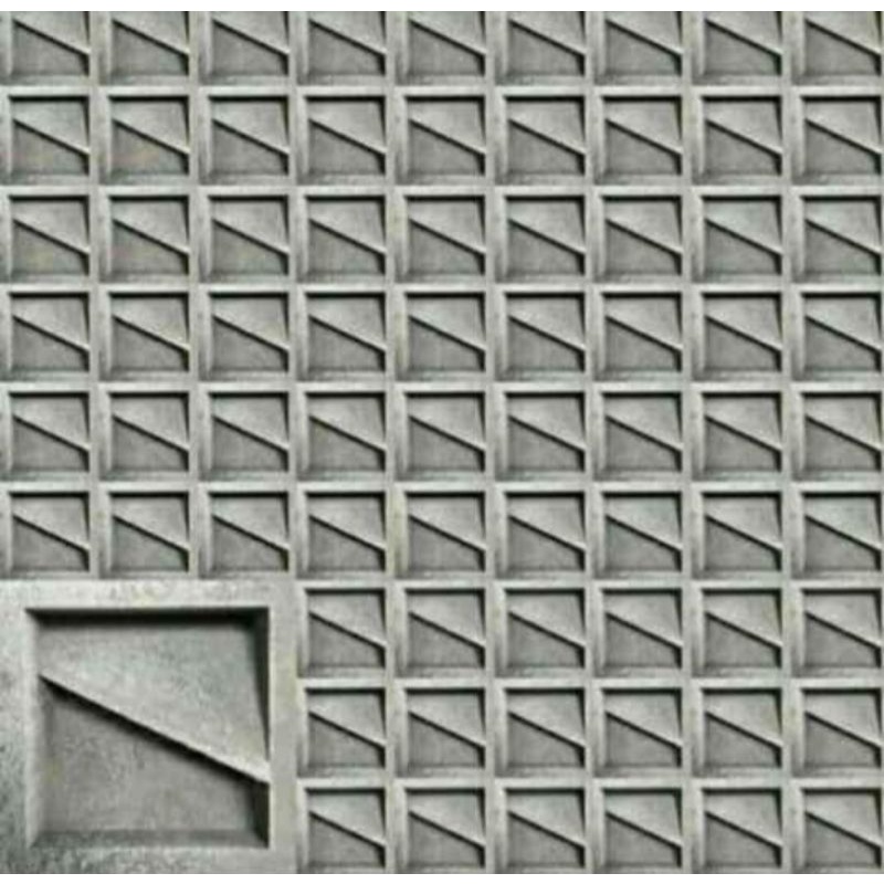 Jual roster loster beton modern loster minimalis motif mc abu | Shopee ...