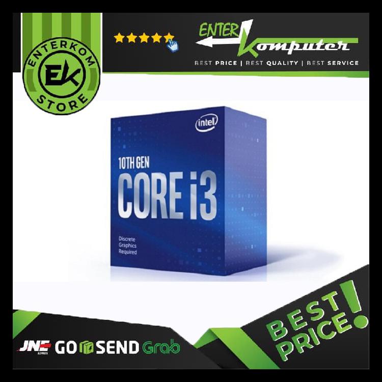 Jual INTEL CORE I3-10100F 3.6GHZ UP TO 4.3GHZ - BOX SOCKET LGA 1200 TERLARIS | Shopee Indonesia