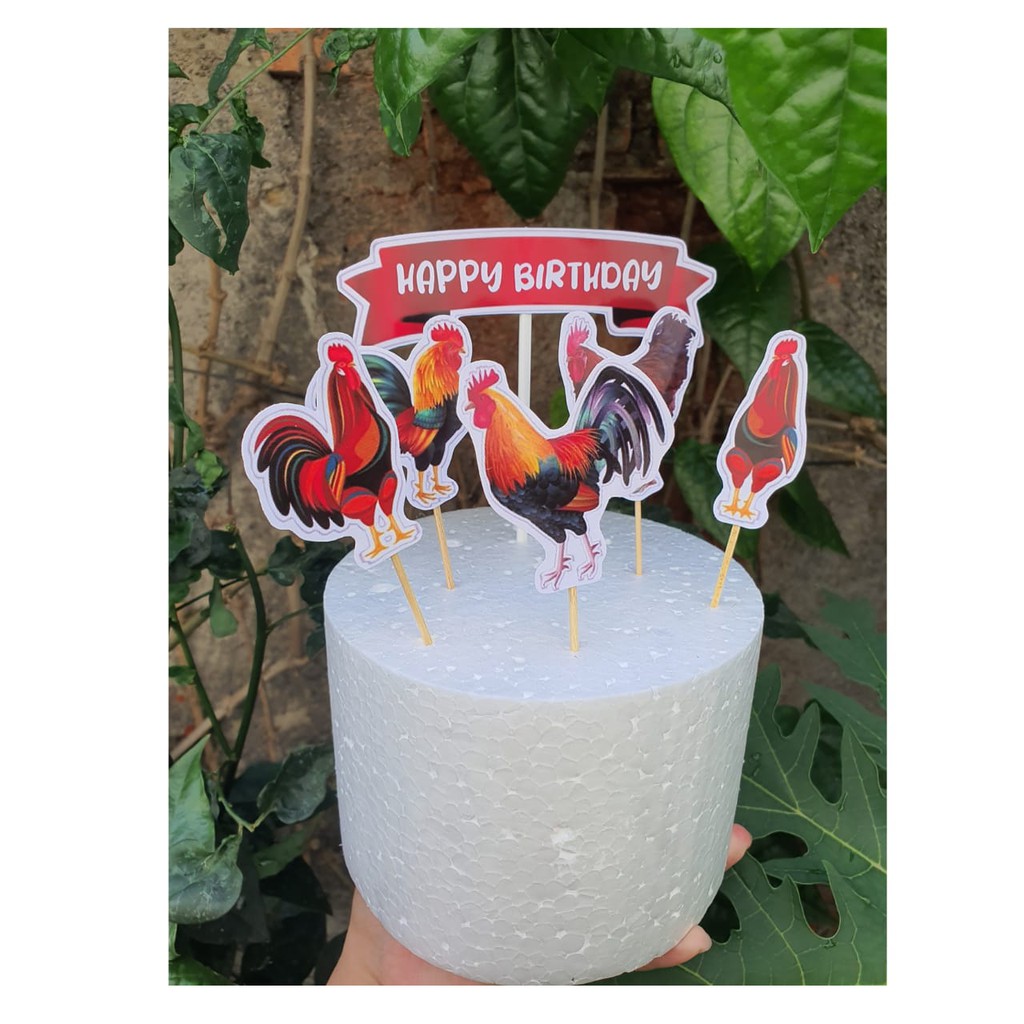 Jual topper ayam no custom | Shopee Indonesia