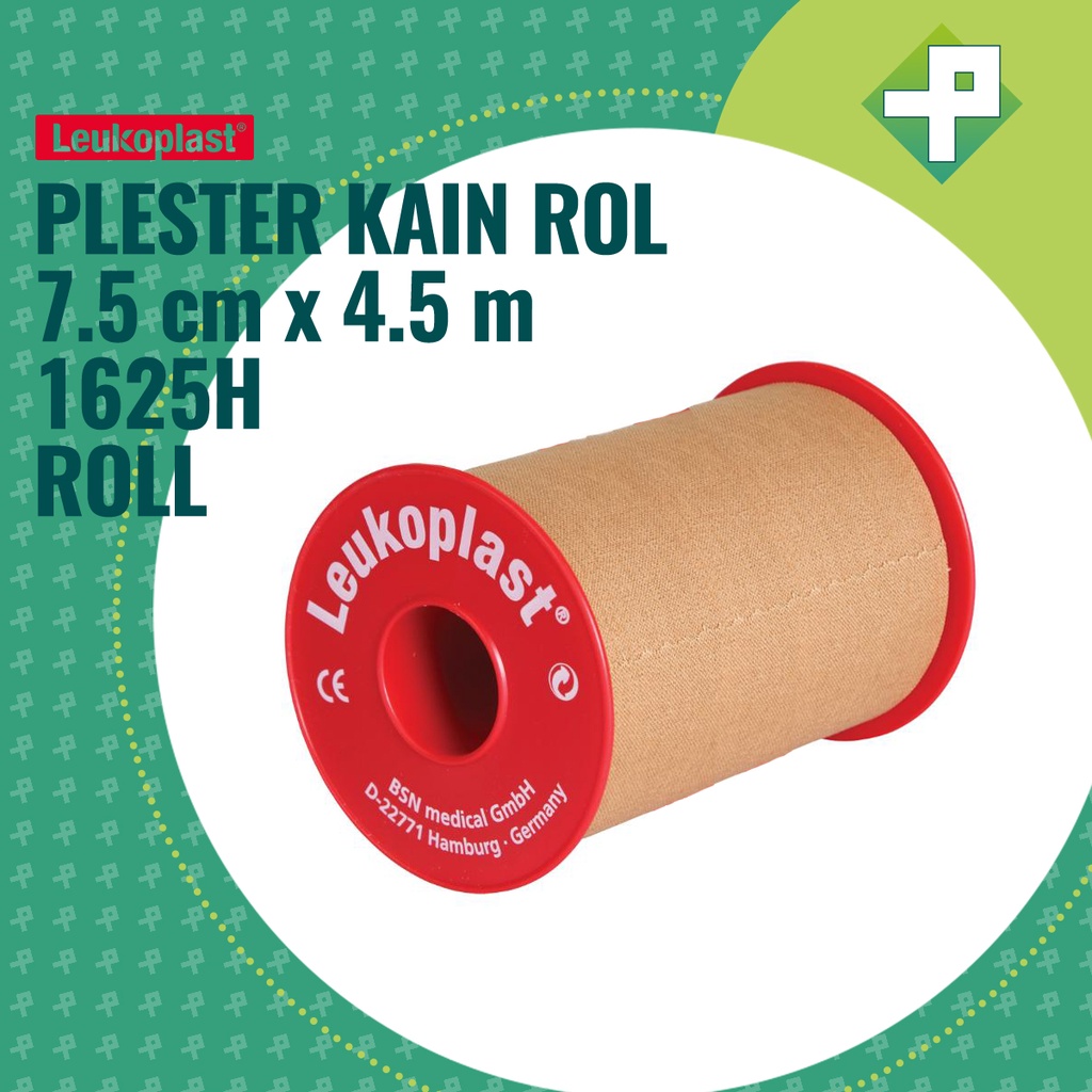 Jual Leukoplast 7,5cm x 4,5m 1625H / Plester Kain Rol PCS | Shopee Indonesia