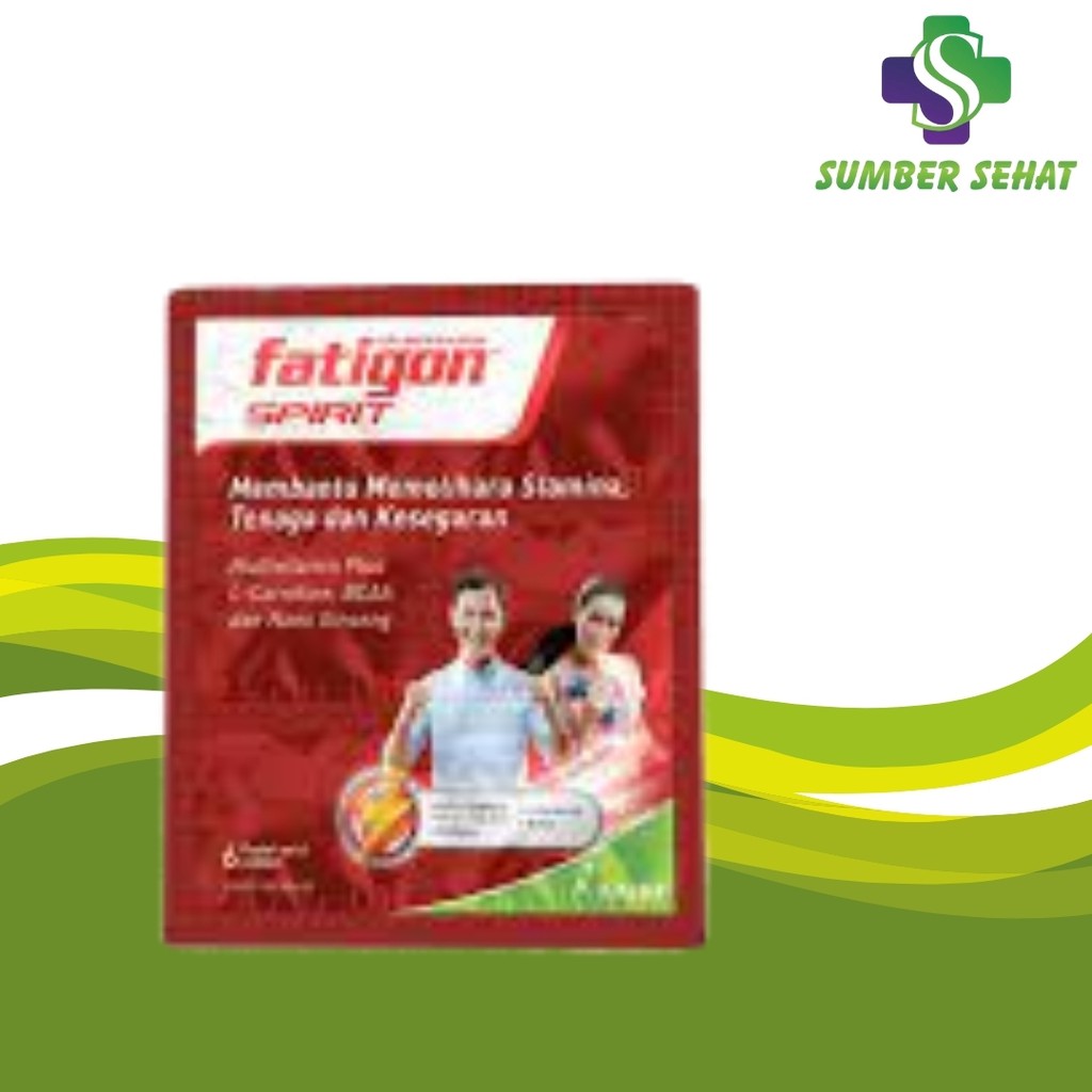 Jual FATIGON SPIRIT STRIP 6 TABLET | Shopee Indonesia