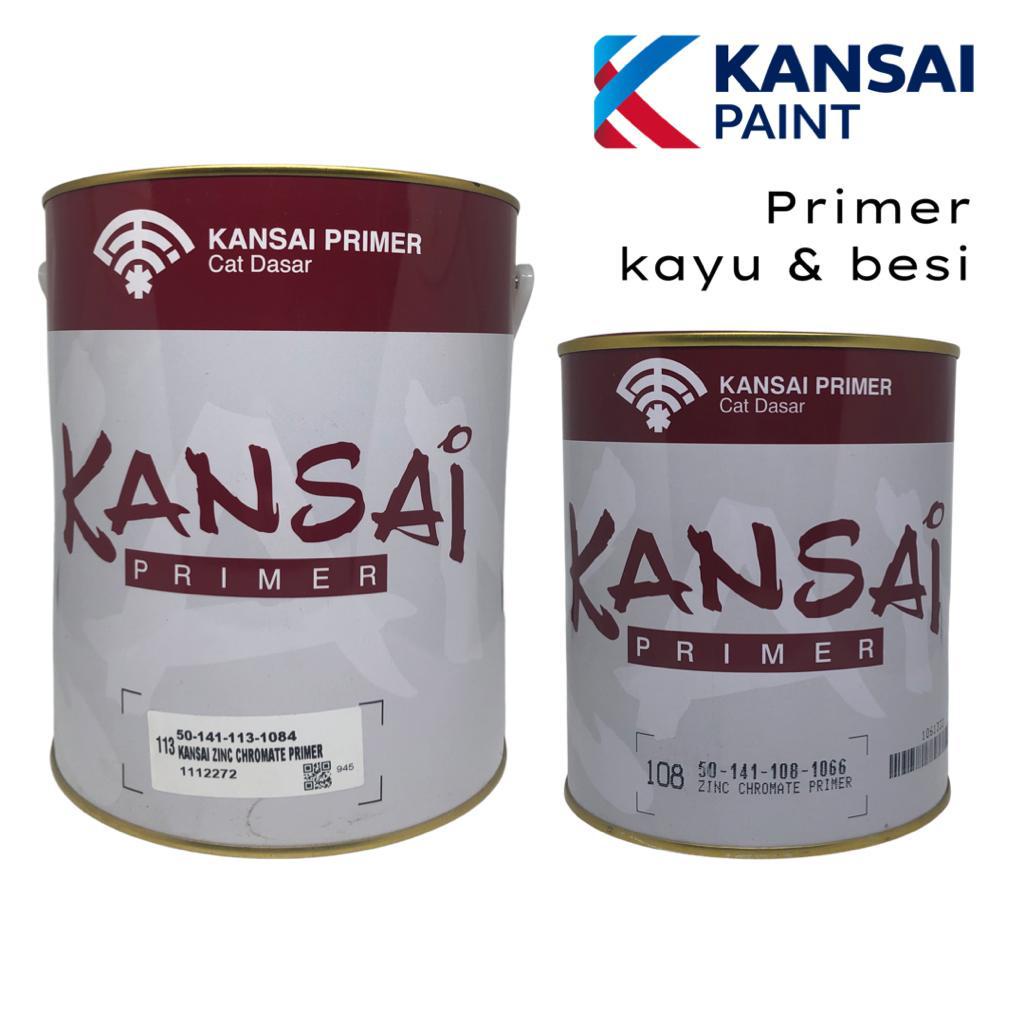 Jual KANSAI ZINC CHROMATE PRIMER - 1KG 5KG 25KG 1 KG 5 KG 25 KG PRIMER KAYU DAN BESI HIGH ...