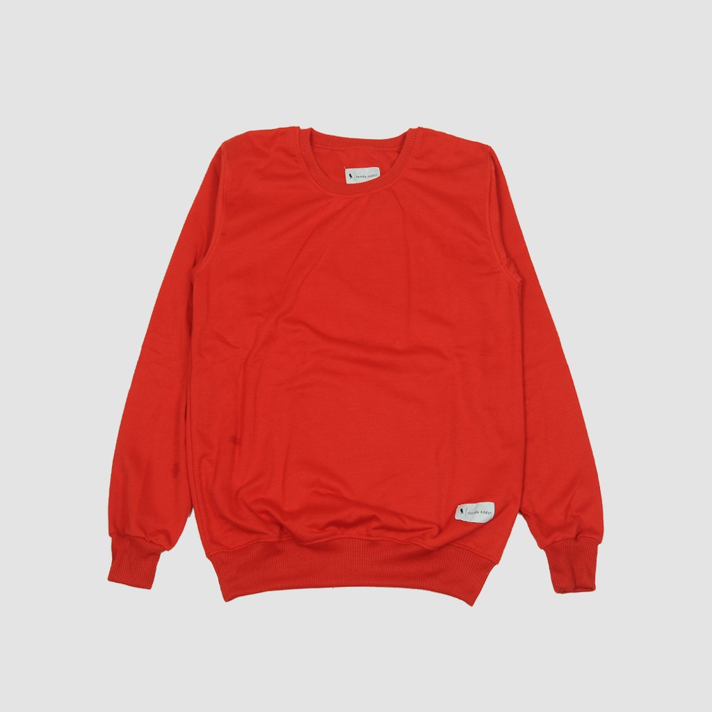 Jual Hoodie Addict - Sweatshirt Merah Crewneck Pria Wanita Premium ...