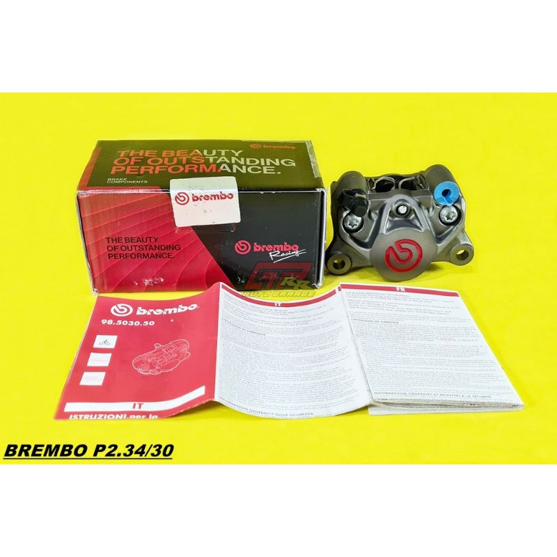 Jual Kaliper Brembo Belakang P2 2 Piston RED LOGO CBR 250RR New Ninja 250 Z250 ZX25R R25 MT25 ...