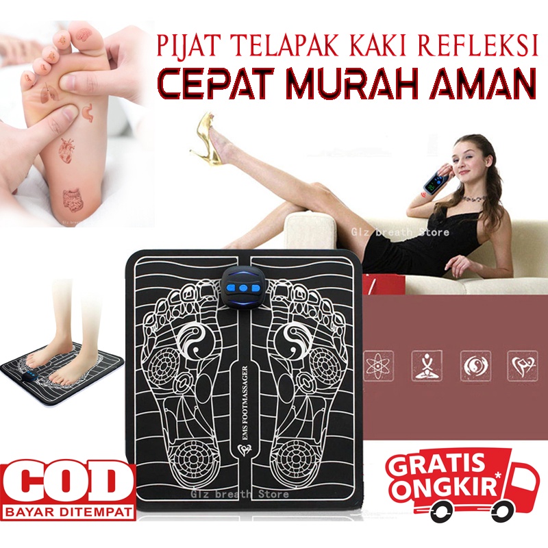 Jual BISA COD FOOT MASSAGER ALAT PIJAT TELAPAK KAKI REFLEKSI, EMS Pijat Kaki Elektrik USB, Alat ...