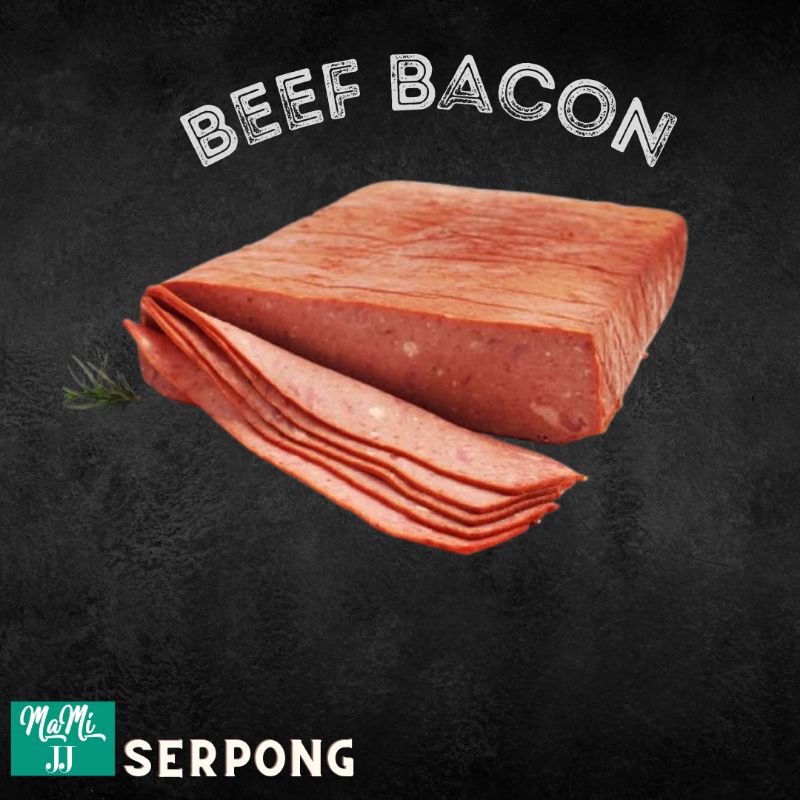 Jual Deli's BEEF BACON PREMIUM/BACON SAPI 500gr&1kg (GOJEK/GRAB/NEXTDAY ...