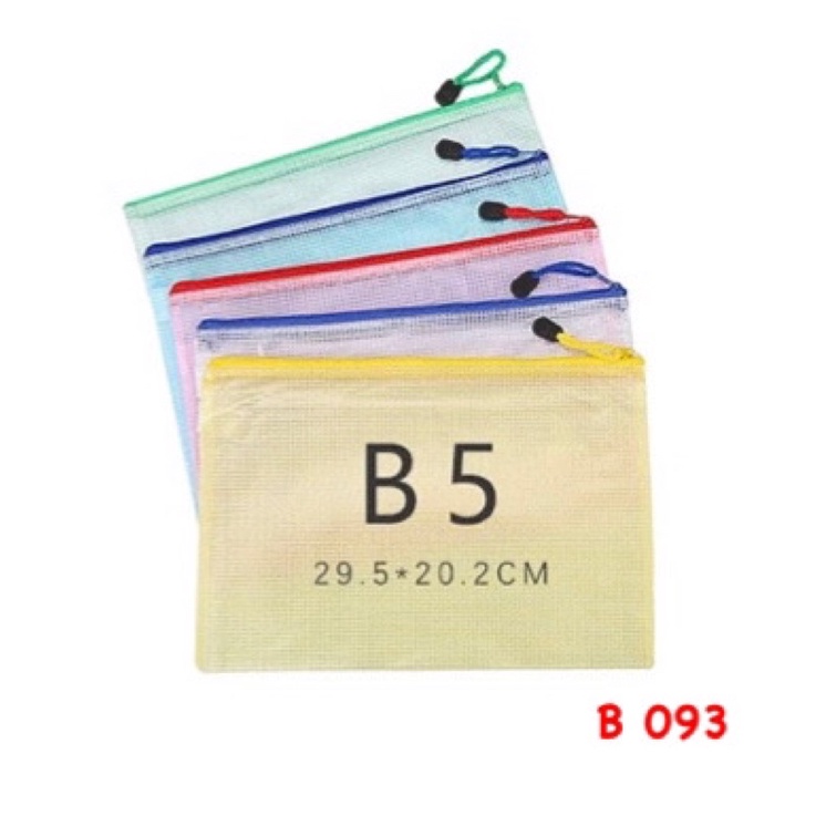 Jual B093 | MAP FILE PLASTIK PVC SIZE B5 | MAP FILE JARING | Shopee ...