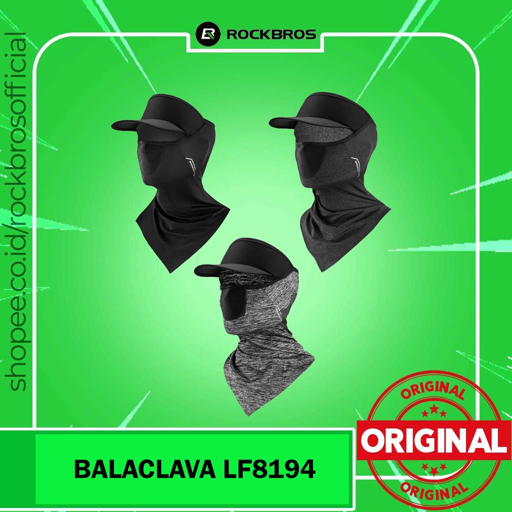 Jual Masker Muka Sepeda Rockbros LF8194 Penutup Sarung Kepala Full Face ...