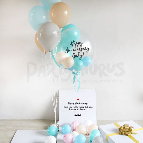 Jual Bubble Gumball Blooming Floatbox (Set A) Surprise Balon Box ...