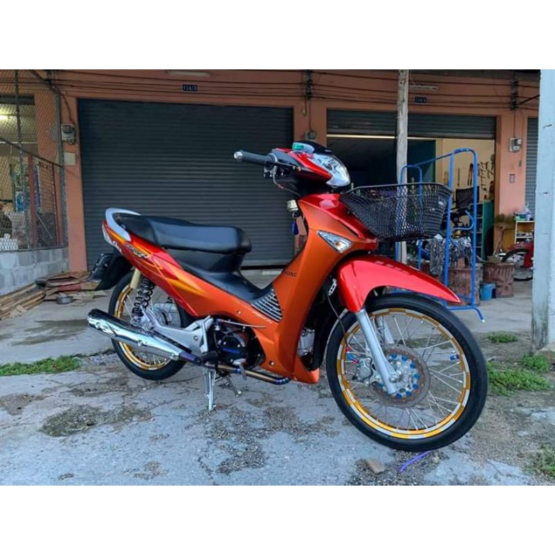 Jual striping wave i 125 / Supra x 125 merah /orange | Shopee Indonesia