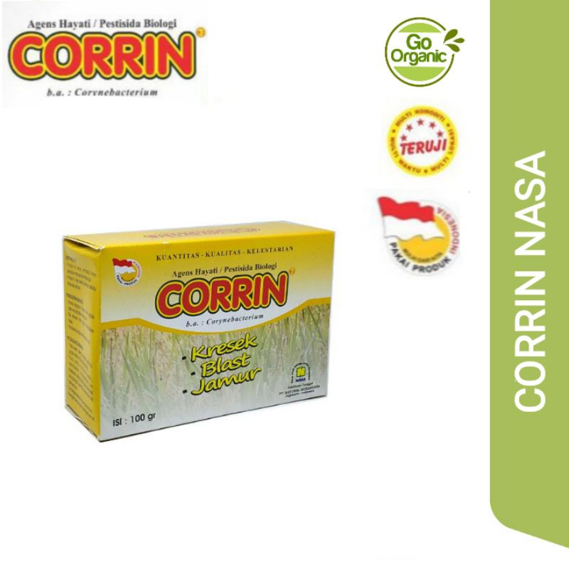 Jual CORRIN Obat Penyakit Tanaman Padi dan Sayur Agensia hayati Corrin ...