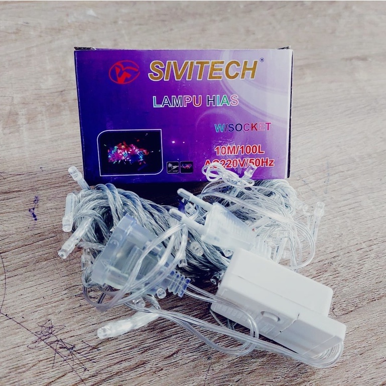 Jual Lampu Natal / Hias Sivitech / Wandi Merah Putih | Shopee Indonesia