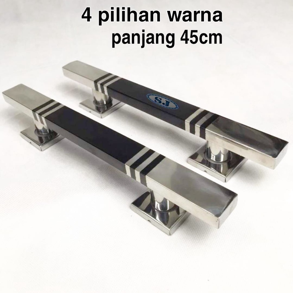 Jual handle pintu panjang 60cm 45cm gagang tarikan kunci pintu ...