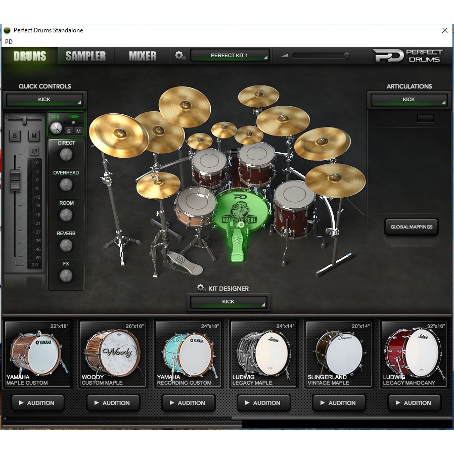 Jual Plugin Perfect Drums - Naughty Seal Audio | VST sampel studio ...