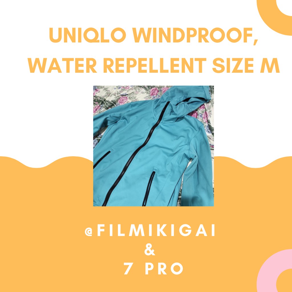Jual Jaket Uniqlo Windproof Water Repellent Tahan Air Tahan Angin ...