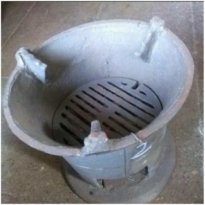 Jual ANGLO BESI (TEMPAT MASAK PAKE ARANG) UKURAN 28 CM | Shopee Indonesia