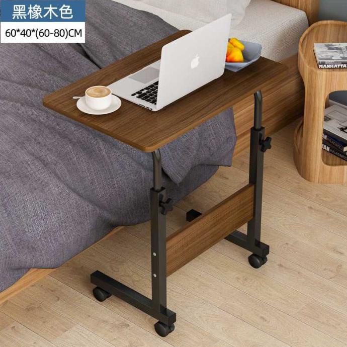 Jual Meja Belajar Kerja Roda Standing Dorong Meja Laptop Adjust ...