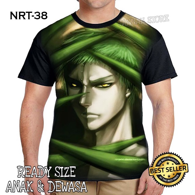 Jual Kaos Anime Naruto Akatsuki Karakter Zetsu Putih 3D Print | Shopee ...