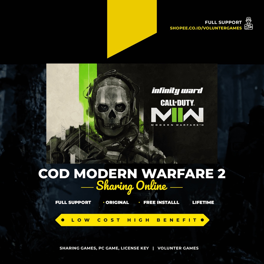 Jual CALL OF DUTY COD MW MODERN WARFARE II 2 PC ORIGINAL | Shopee Indonesia