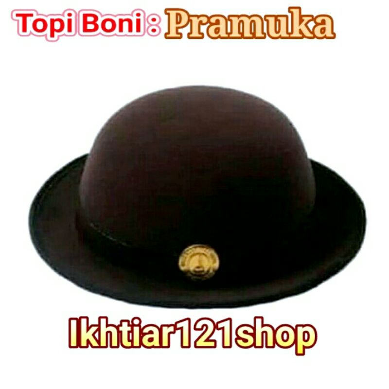 Jual Topi Boni Pramuka Bahan Laken Tebal Satuan Grosir | Shopee Indonesia