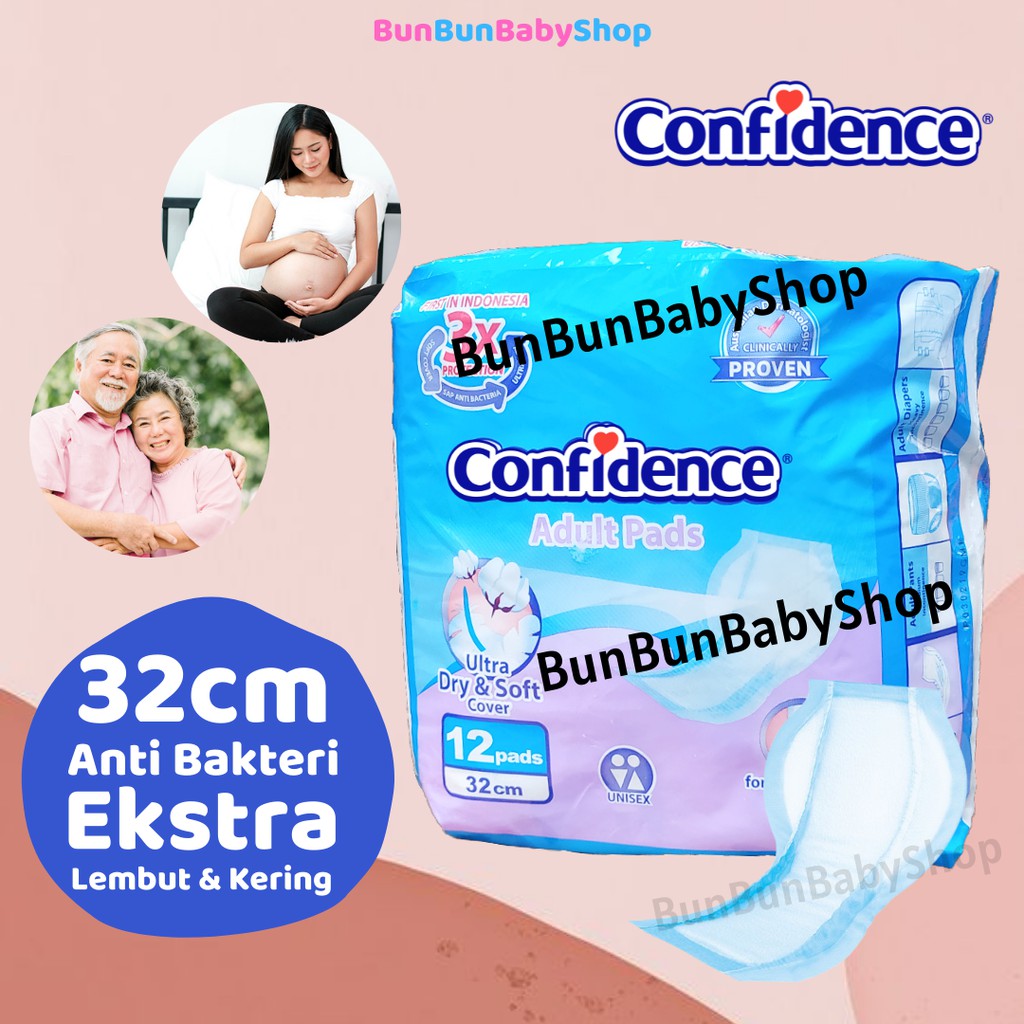 Jual Confidence Pad Adult Pads 32cm Popok Dewasa Perlengkapan Ibu ...