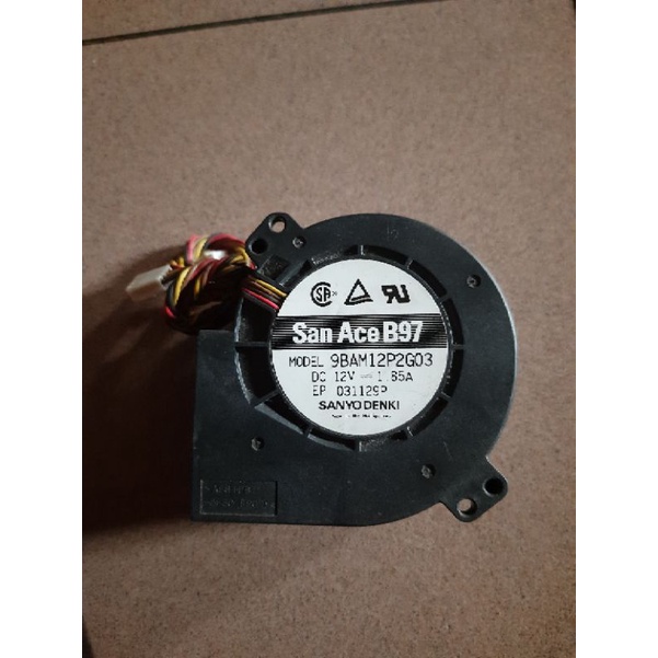 Jual FAN KEONG SAN ACE B97 12V 1.85A 9CM | Shopee Indonesia
