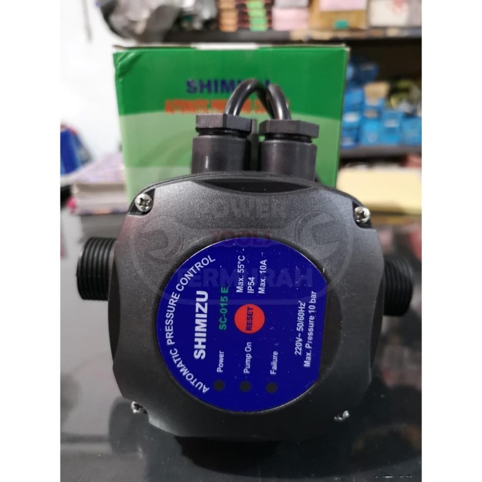 Jual SHIMIZU SC-015 E AUTOMATIC WATER PUMP PRESSURE CONTROL otomatis pompa | Shopee Indonesia