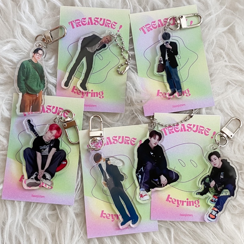 Jual TREASURE KEYRING | KEYCHAIN | GANTUNGAN KUNCI | Shopee Indonesia