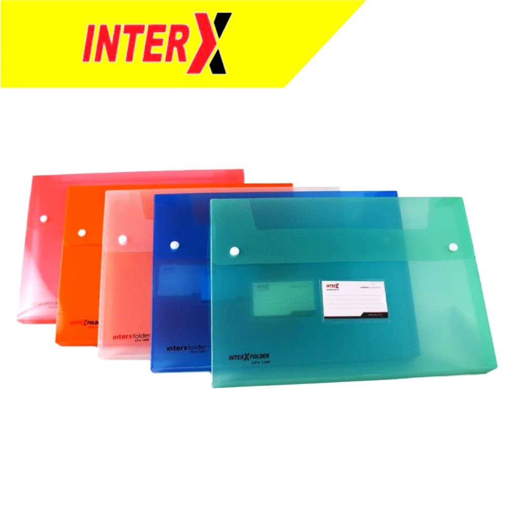 Jual InterX Carry File F4 Tebal 3cm Kancing 2 CFX-130F Transparant ... Jual InterX Carry File F4 Tebal 3cm Kancing 2 CFX-130F Transparant ...